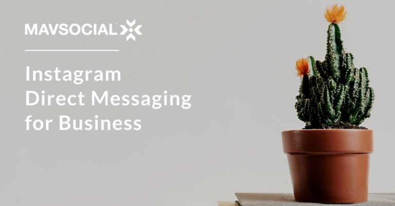 Instagram Direct Message for Business – MavSocial